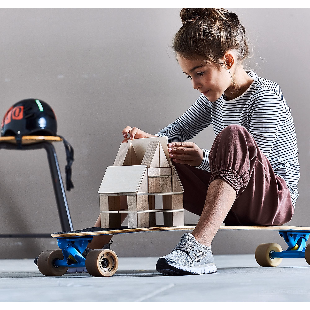 HABA Clever Up! Building Wooden Block System 4.0 for Ages 12 Months to 8 Years