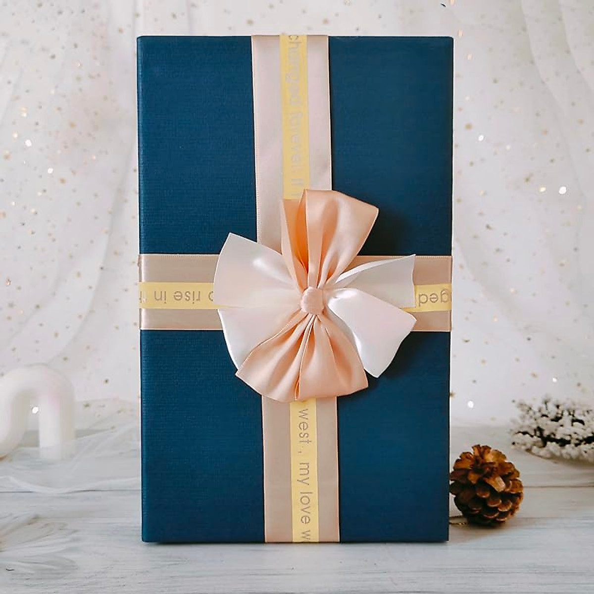 Unity Candles for Wedding Ceremony Set with Holder, Wedding Accessories for Reception Ceremony - Wedding Gifts - Candle Set - 5.5 Inch Pillar and Two 9.8 Inch Tapers