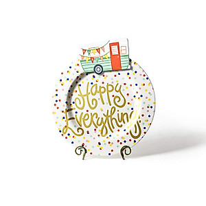 Happy Dot Big Round Platter