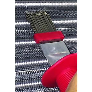 SimpleAir SR-0300 Comb for Straightening HVAC Condensers and Evaporator Fins, Small, Red