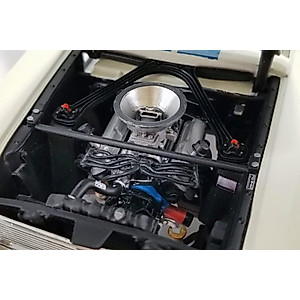 1965 Shelby G.T. 350R #7, White - Acme A1801814-1/18 Scale Diecast Model Car