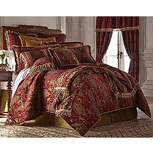 Sherry Kline China Art RED Bedskirt