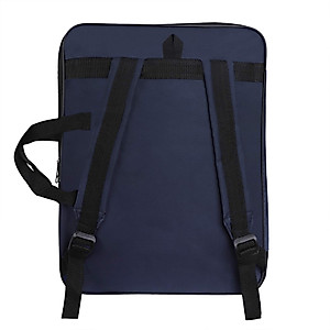 Water-Resistant Artist Portfolio Carry Shoulder Bag with Adjustable Strap 8K Drawing Board Backpack Tote Sketch Pad Art Board Bag Art Supplies Storage Tote Bag Durable Oxford Portfolio Case