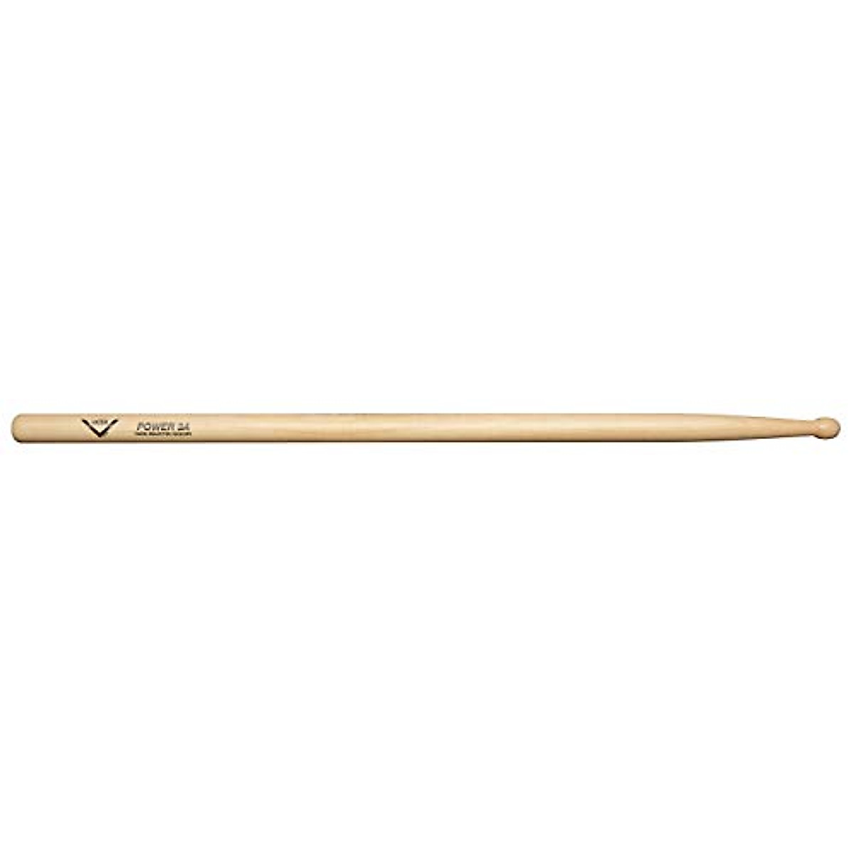 Vater 3A Power Wood Tip Hickory Drumsticks, Pair