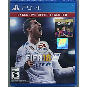 PS4 FIFA 18 Includes 500 FIFA Ultimate Team Points