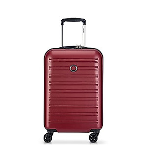 Delsey Adults-Unisex's Hand Luggage, Red, cabine XS (55 cm-43 L) New