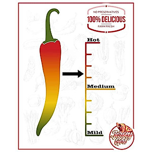 Jersey Girl Sizzlin' No Sodium/Salt Free Hot Sauce - Made with Scorpion & Ghost Pepper 5oz (Spicy) All Natural Ingredients