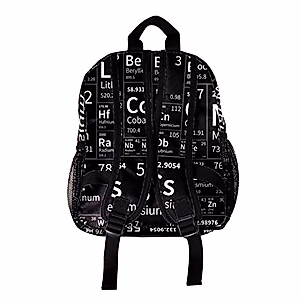 VBFOFBV Lightweight Casual Laptop Backpack for Men and Women, Blackboard Periodic Table of Chemical Elements