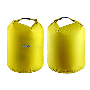 LLY Outdoor Dry Sack Floating Waterproof Bag 40L/70L for Boating, Kayaking, Hiking, Snowboarding, Camping, Rafting, Fishing and Backpacking(Green 70L)