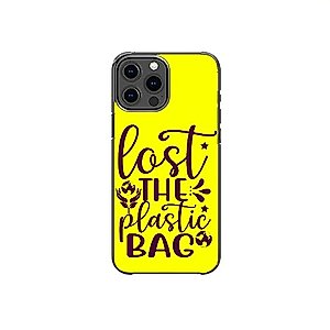 Lost The Plastic Bag Keep Green Awareness Pattern Art Design Anti-Fall and Shockproof Gift iPhone Case (iPhone XR)
