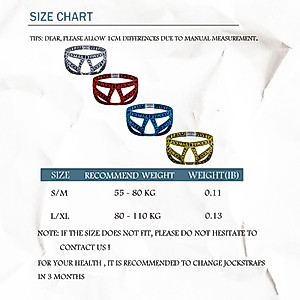 JOCKMAIL Mens Underwear JockStrap Stretch Mens Jock Strap G-string Athletic Jockstrap Mens Sport Underwear Jockstrap Red