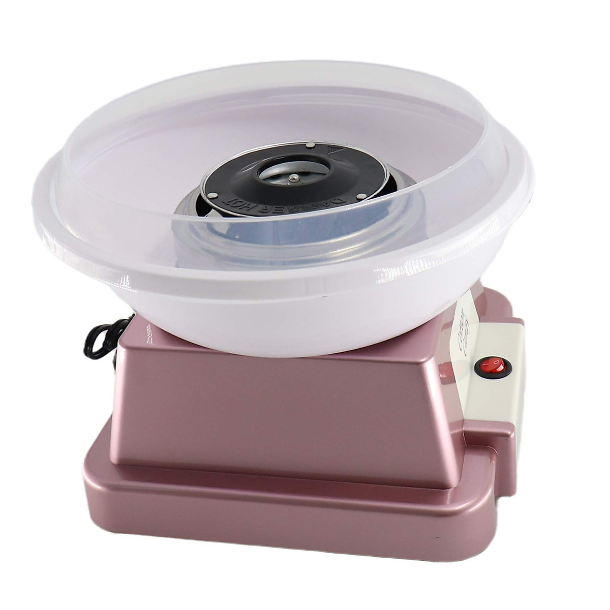 Cotton Candy Machine for Kids, Cotton Candy Maker with 10 sticks and 1 Scoop