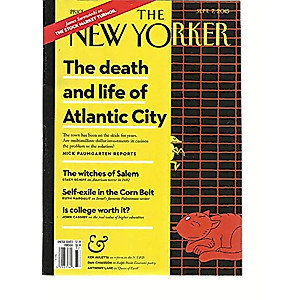 THE NEW YORKER, SEPTEMBER, 07th 2015 (THE DEATH AND LIFE OF ATLANTIC CITY)