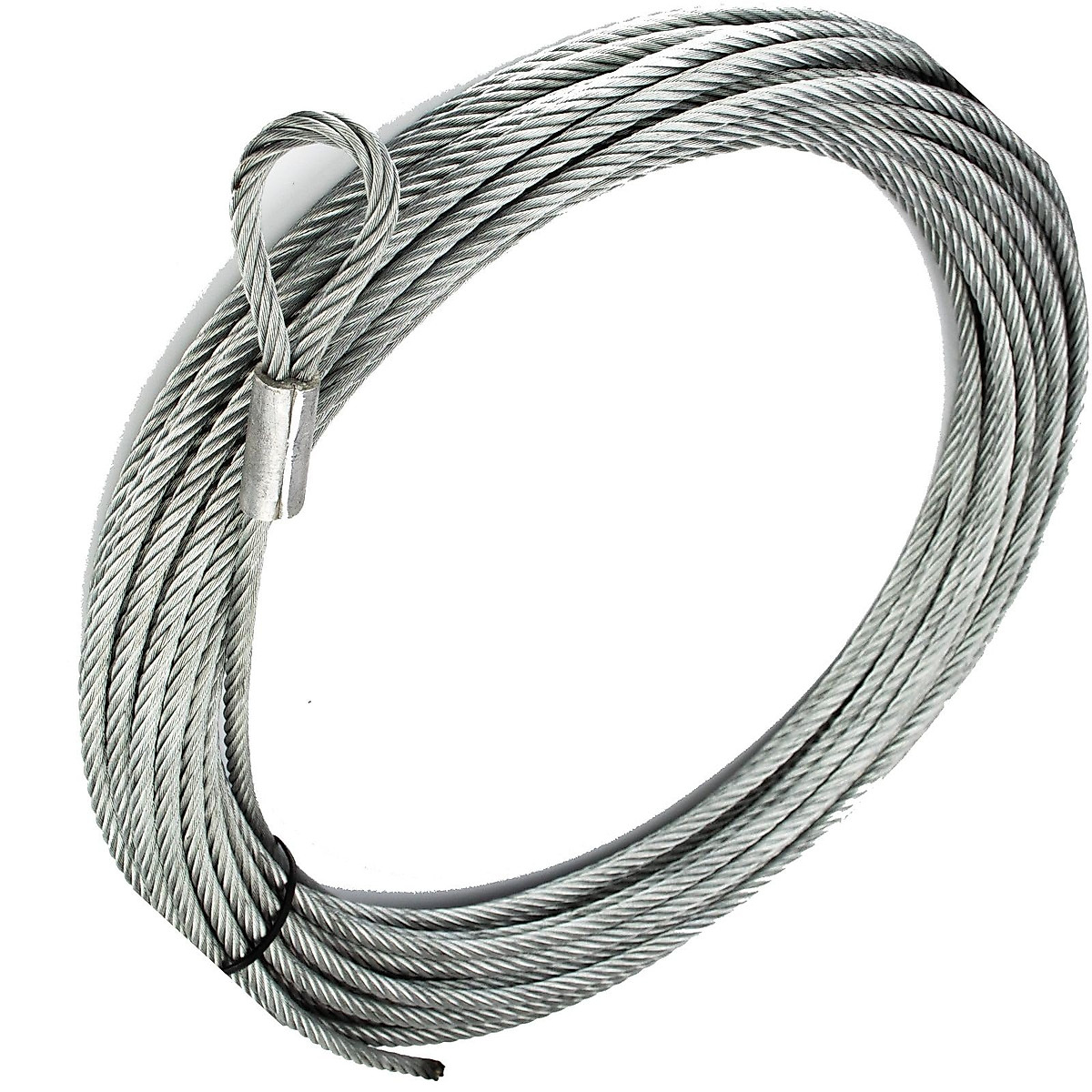 Mile Marker 19-50020C Steel Cable for Winch, 3/8" X 100'