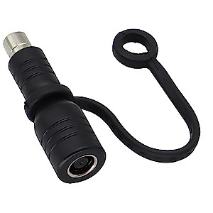 HCFeng DC 8020 Male to DC 7909 Female Adapter DC 8mm x 2mm to DC 7.9mm x 0.9mm DC8mm Connector with Silicone Clasp for Solar Panel RV Portable Power Station Ex-plo-RER 1500/2000[1pack+Clasp]