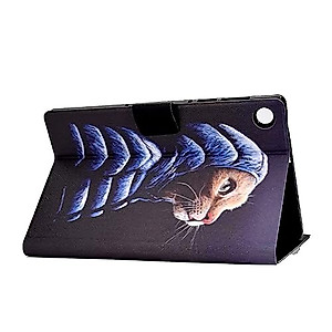 Compatible with/Replacement for Tablet PC Samsung Galaxy Tab A8 10.5 inch 2021 SM-X200/X205/X207 PU Leather Flip Cover Stand Wallet Case XXDY3(3)