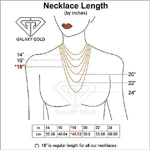 Galaxy Gold GG 14k Yellow Gold 18" Necklace with 6.5 Carats Natural Octagon-cut Citrine