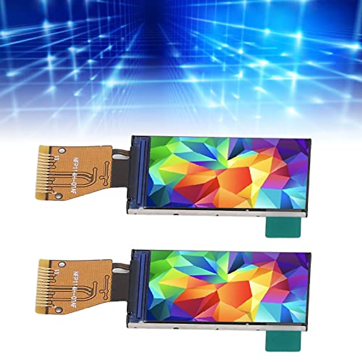 YYQTGG Display Module, 1.14in ST7789V Driver IPS Display Module SPI Interface for Controller Board