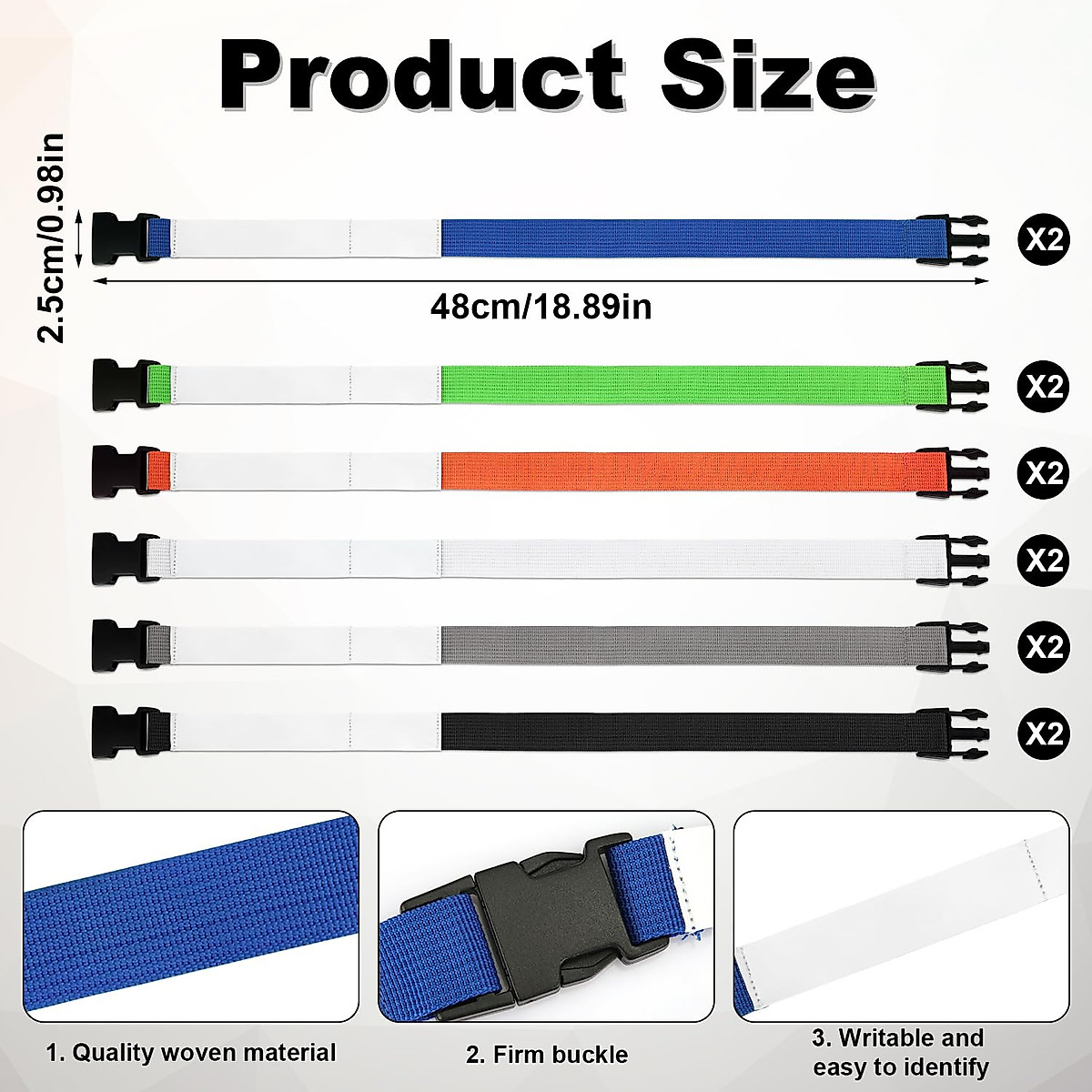 12pcs Laundry Strap with Buckle, laundry loop athletics with sock snare Multipurpose Strap Replacement Wash Care Utility Household Cleaning Loop Accessories Tools for Wash Care