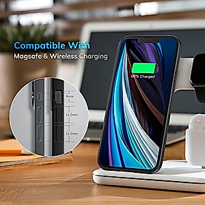 ORIbox for iPhone 13 Case - Black, Shockproof Protective Cover, Ultra-Thin Non-Slip Lightweight