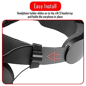 DeadEyeVR Advanced Rift S Headphones - Rift S Specific Headphones That Conveniently Attach to The Oculus Rift S Headset