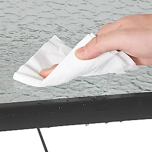 soges 41in Outdoor Patio Bistro Coffee Tea Table, Square Tempered Glass Steel Frame Dining Table with Umbrella Hole,All Weather Outside Desk for Garden Lawn Balcony Backyard, Black 30LHYW-OT03BK105