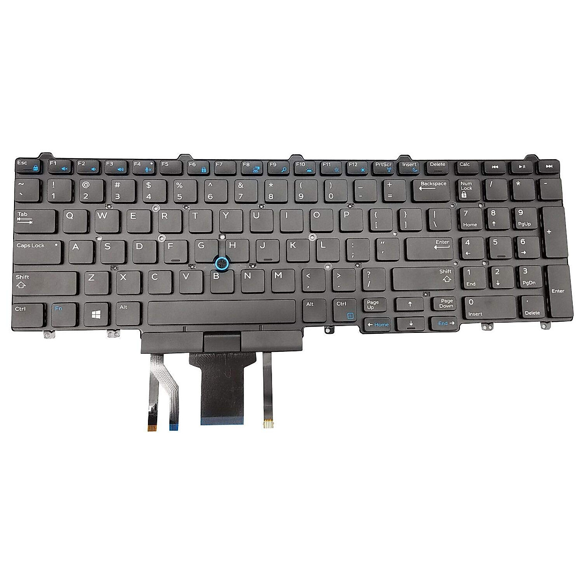 New Keyboard for Dell Latitude E5550 E5570 5550 5580 5590 5591 Precision 3510 3520 7510 7520 7710 7720 US MP-13P53USJ698 PK1313M3B00 16I24613578M 0383D7 Black Backlight