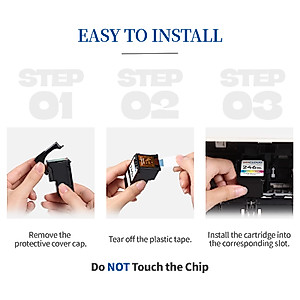 Ink Cartridges Replacement for Canon PG-245XL CL-246XL PG-243 CL-244 for Canon Pixma MX492 MX490 MG3022 MG2920 MG2522 TR4520 TS3122 TS202 MG2420 MG2520 MG2922 IP2820 Printer Ink (1 Black,1 Tri-Color)