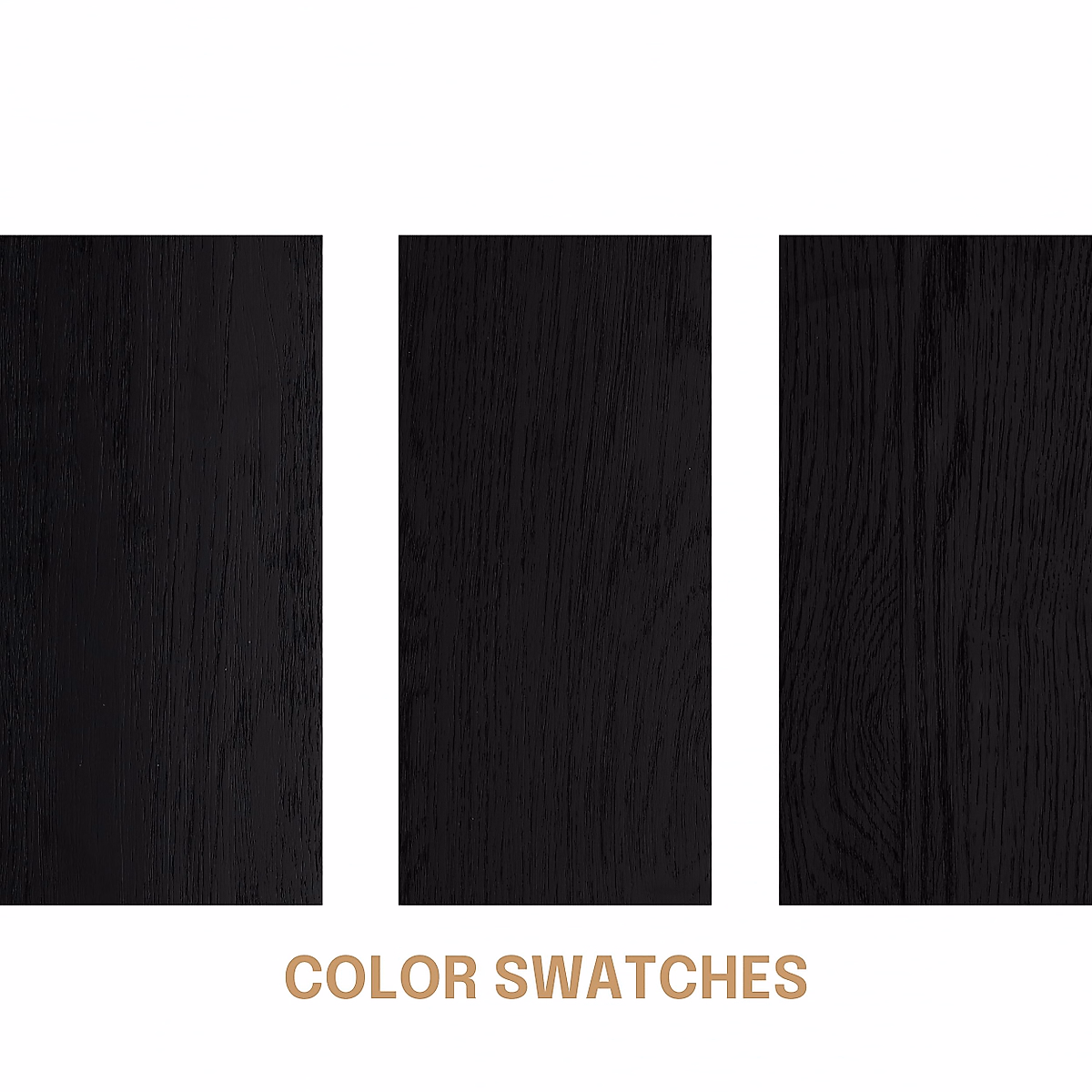 NTC Ruby Wooden Bed Frame with Headboard and Natural Rattan, Solid Oak Foundation with Silent Slats, 1000 Lb Capacity, Effortless Assembly, Queen - Burnt Black