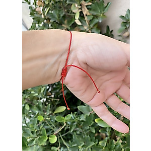 Live Gems | 14K Gold Filled Sideways Cross Red String Bracelet, Red String Cross Charm Bracelet, Summer Jewelry Gift for Her, Birthday Jewelry