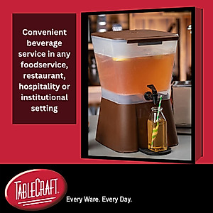 Tablecraft 3 Gal Slimline Beverage Dispenser