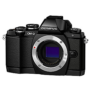 Olympus OM-D E-M10 Mirrorless Digital Camera with 14-42mm F3.5-5.6 Lens (Black)