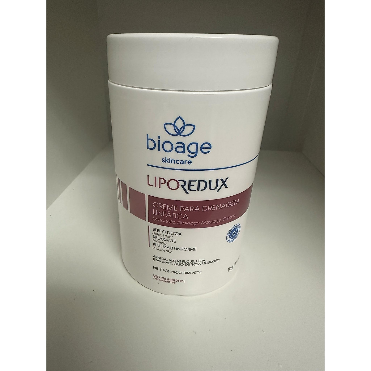 Bioage Liporedux Lymphatic Body Cream (35 Oz)- Bio-Nano Slim and Natural Ingredients – Skin Care Moisturizer for Lymphatic Relief and Relaxing Effects