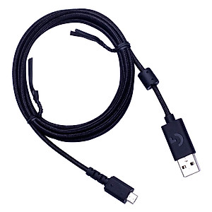 HUYUN 1.8M USB Charging Cable Replacement for Logit G533 G633 G933 Gaming Headset & G502 Hero Lightspeed Mouse