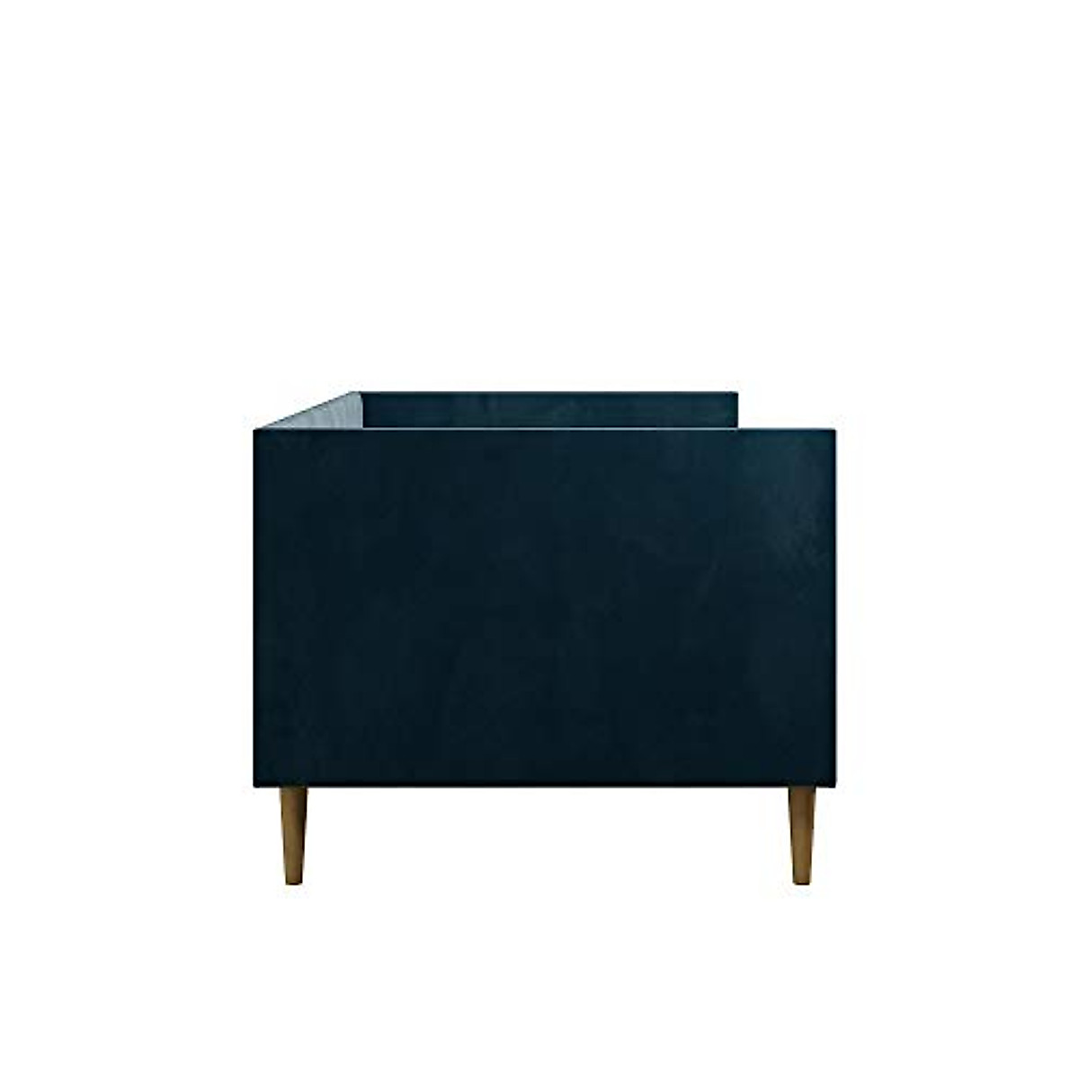 DHP Franklin Mid Century Upholstered, Twin Size, Blue Velvet Daybed