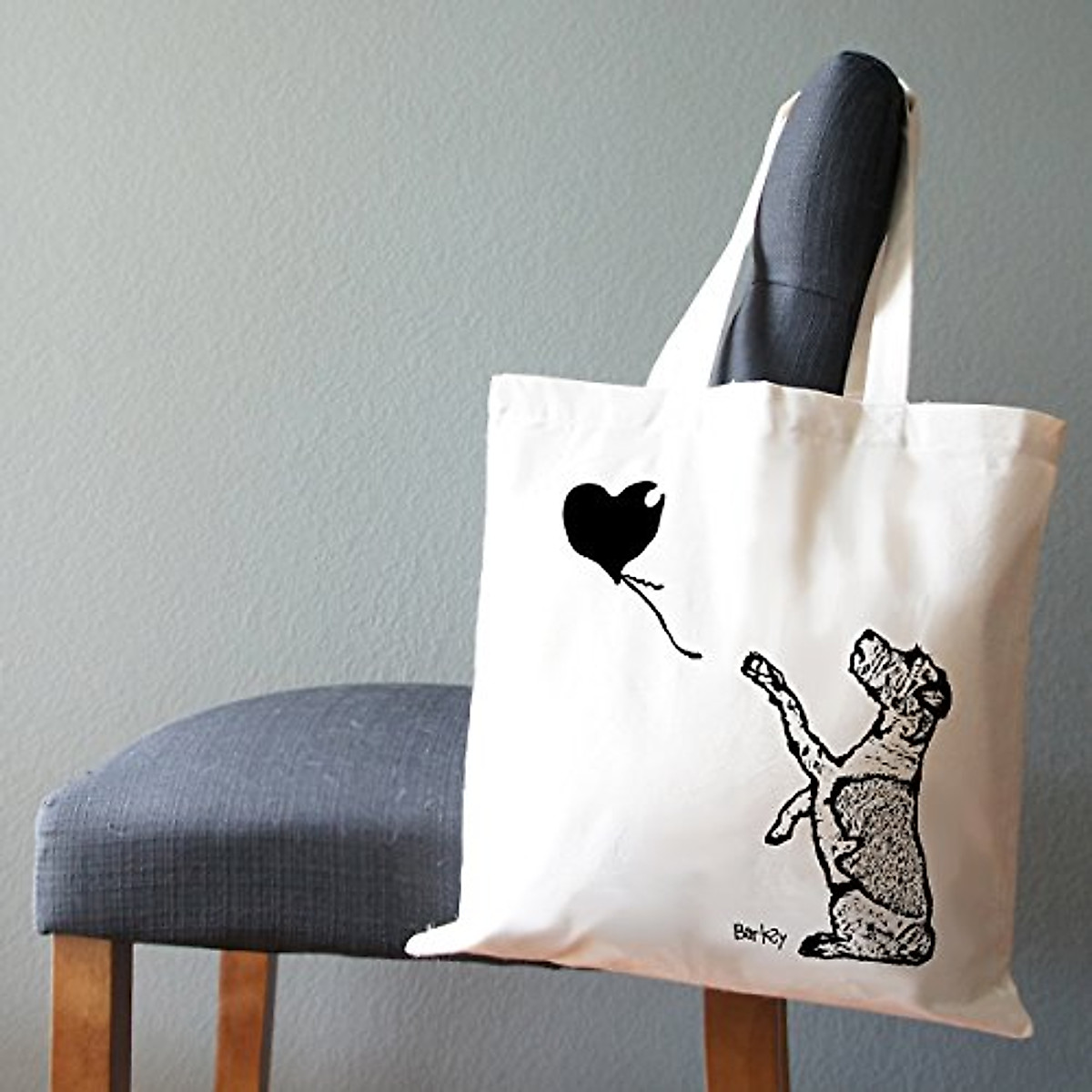 Pet Studio Art Barksy - Balloon Dog Tote Bag