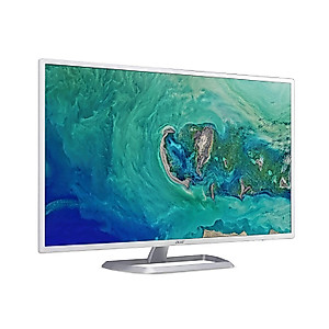 Acer EZ321Q wi 31.5" Full HD (1920 x 1080) IPS Monitor (HDMI & VGA Port), White Wired Headset with Flexible Omnidirectional Mic, Adjustable Headband