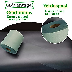 Sage Green Tulle Fabric Rolls 6 Inch by 200 Yards (600 feet) Fabric Spool Tulle Ribbon for DIY Tutu Bow Baby Shower Birthday Party Wedding Decorations Craft Supplies
