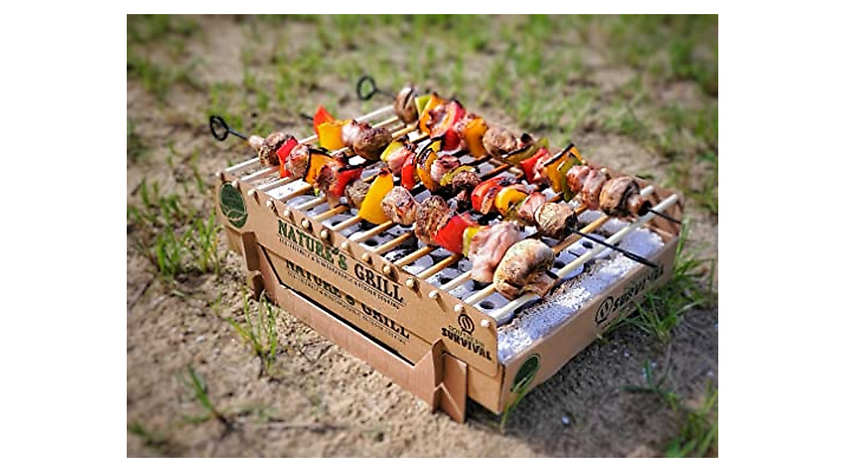 Eco-Friendly Biodegradable Charcoal Grill for Outdoor Enjoyment