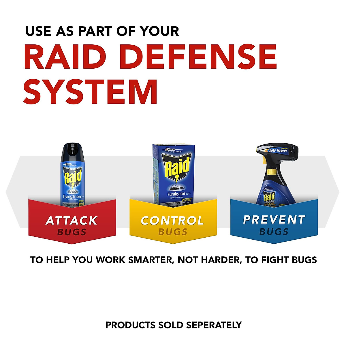 Raid Flying Insect Killer Value Pack, 30 Ounce