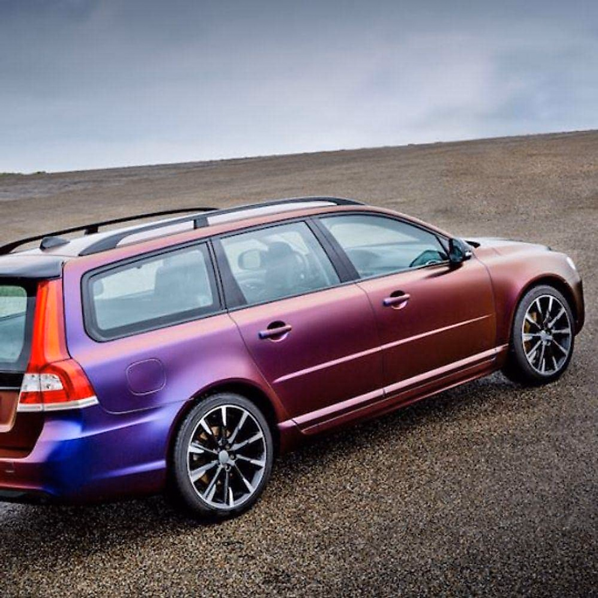 Avery Car Wrap Roll SW900 Colorflow Satin Roaring Thunder | 551-S | (Sample 3in x 5in) | Automotive Vinyl Wrap for Cars - Car Interior Wrap & Exterior