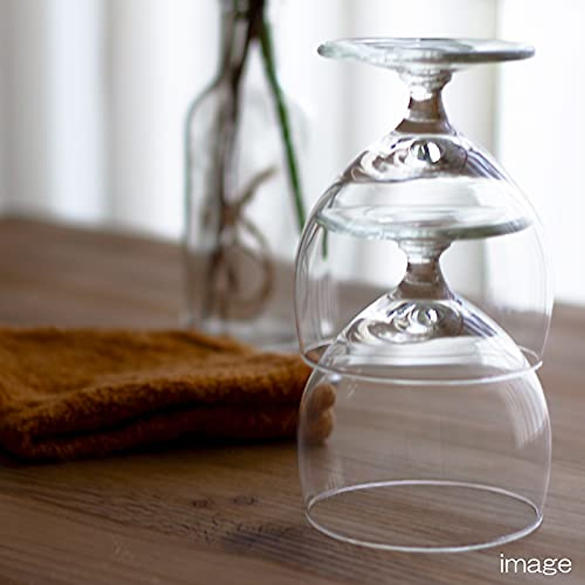 Libby LB69(6) Stacking Wine Glasses, 9.1 fl oz (270 cc), Set of 6