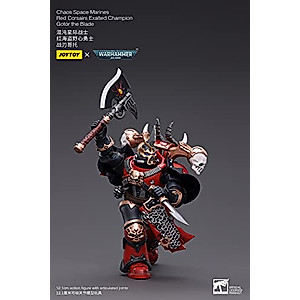 JoyToy Warhammer 40k: Chaos Space Red Corsairs Champ Gotor 1:18 Action Figure