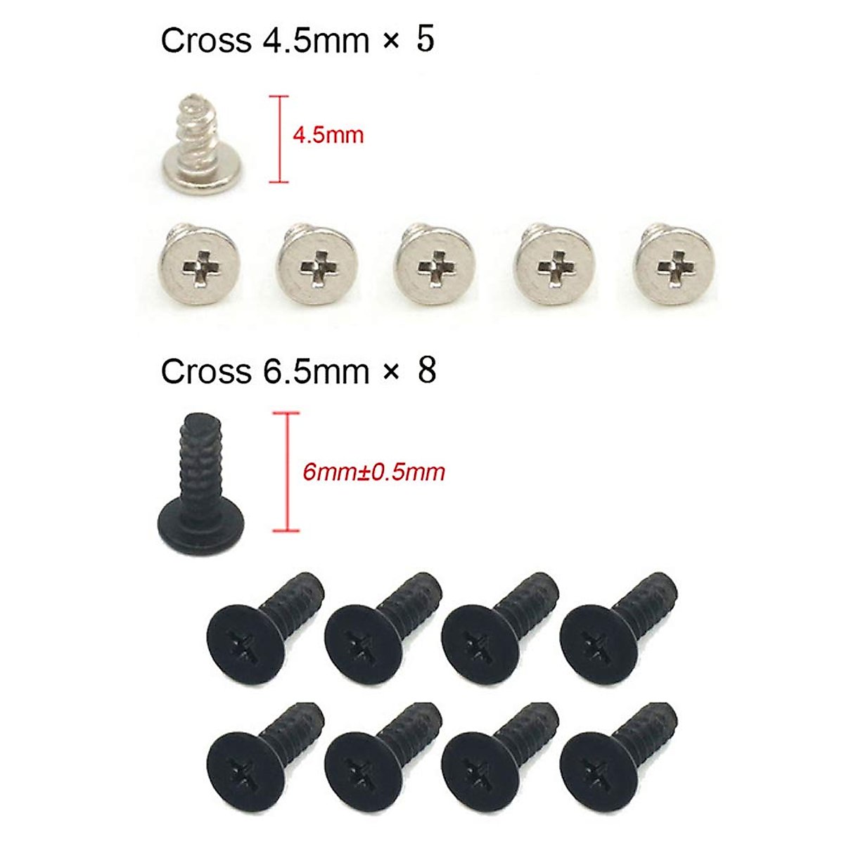 Onyehn L1 R1 L2 R2 Trigger Springs Replacement Parts Buttons,3D Analog Joysticks Thumb Sticks Cap Conductive Rubber Screwdriver Kit for PlayStation 4 PS4 Controller(JDS-001)