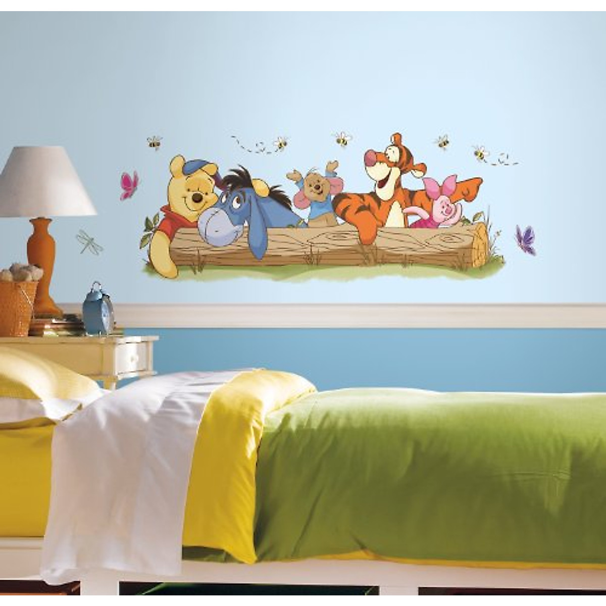 RoomMates RMK2553GM Winnie the Pooh and Friends Outdoor Fun Peel and Stick Wall Decal