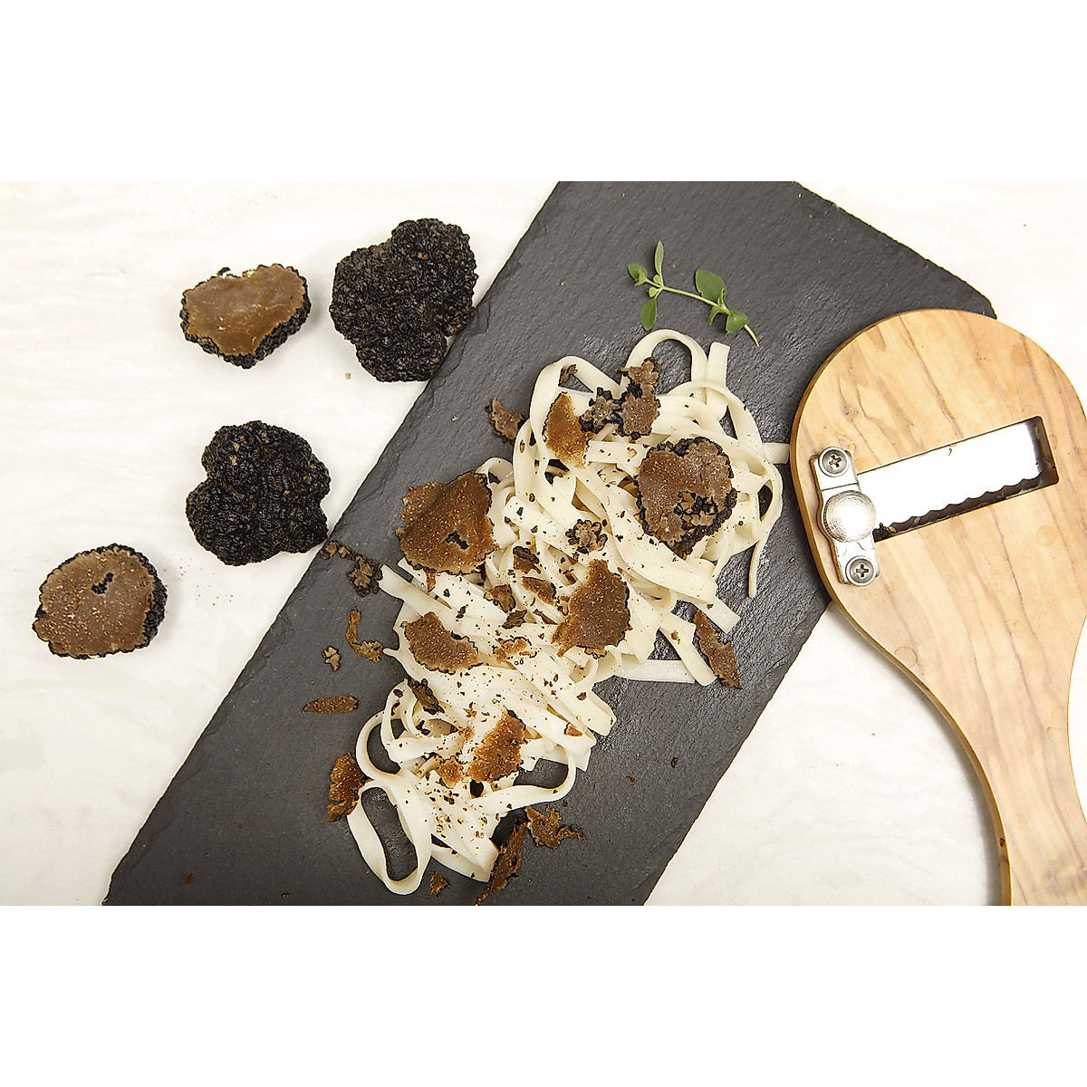 TRUFFLES USA Frozen Black Summer Truffles 7oz - Imported from Italy - Specialty food Truffles - Vegetarian - Gluten Free