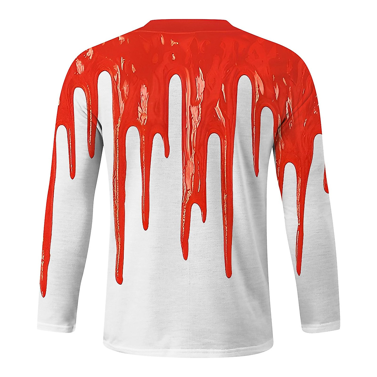 Cool T Shirts for Men T-Shirts for Men O Neck Long Sleeve Printed Thermal Lightweight Outdoor Tees True Comfort Trendy Tops Yellow Shirt Men