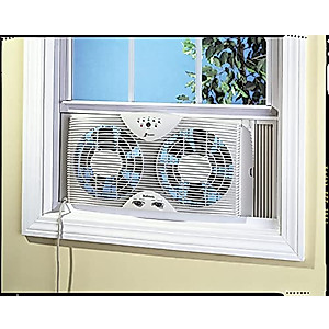 Holmes Window Fan with Digital Thermostat