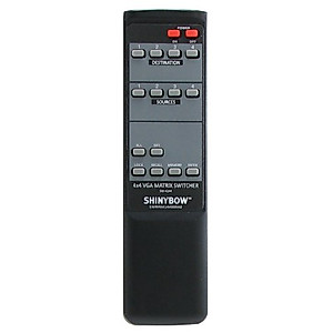 Shinybow 4x4 (4:4) VGA PC RGBHV Matrix Switcher + RS232, IR Ext/Remote, Rack Mount, Programmable SB-4140LCM