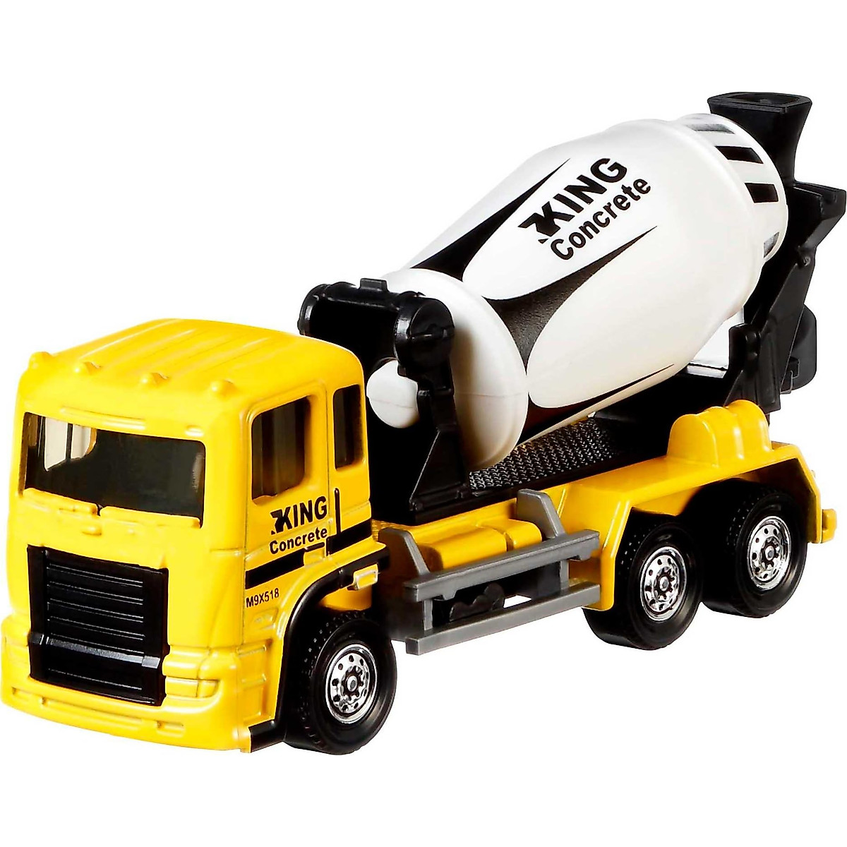 Matchbox Working Rigs 4-Pack, Set of 4 Toy Construction Trucks & Equipment with Moving Parts (Styles May Vary)